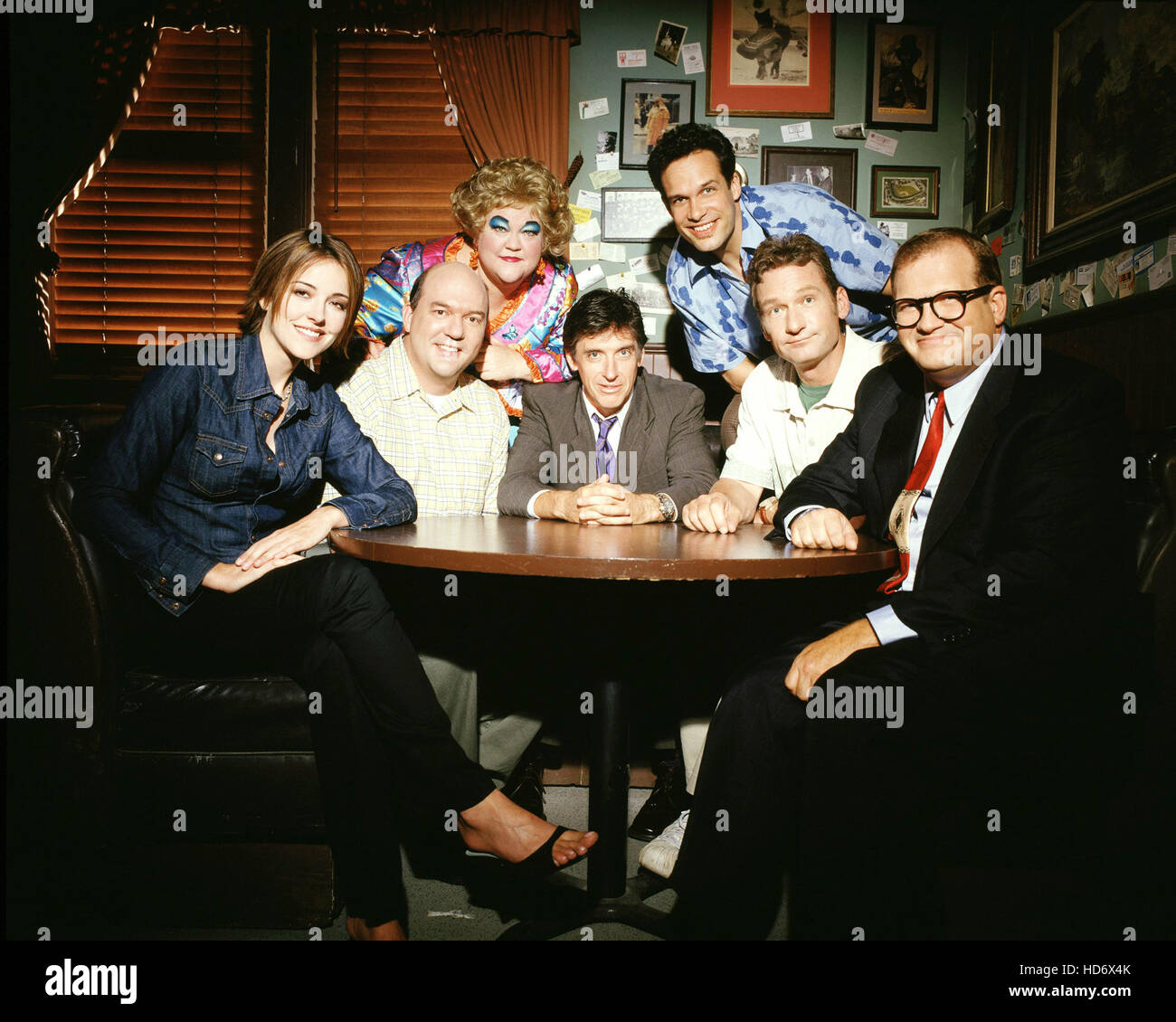 DIE DREW CAREY SHOW, Christa Miller, John Carroll Lynch, Kathy Kinney ...