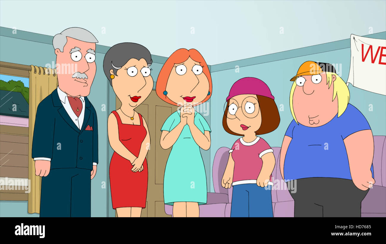 Familie Kerl, l-r: Carter Pewterschmidt, Barbara Pewterschmidt, Lois ...