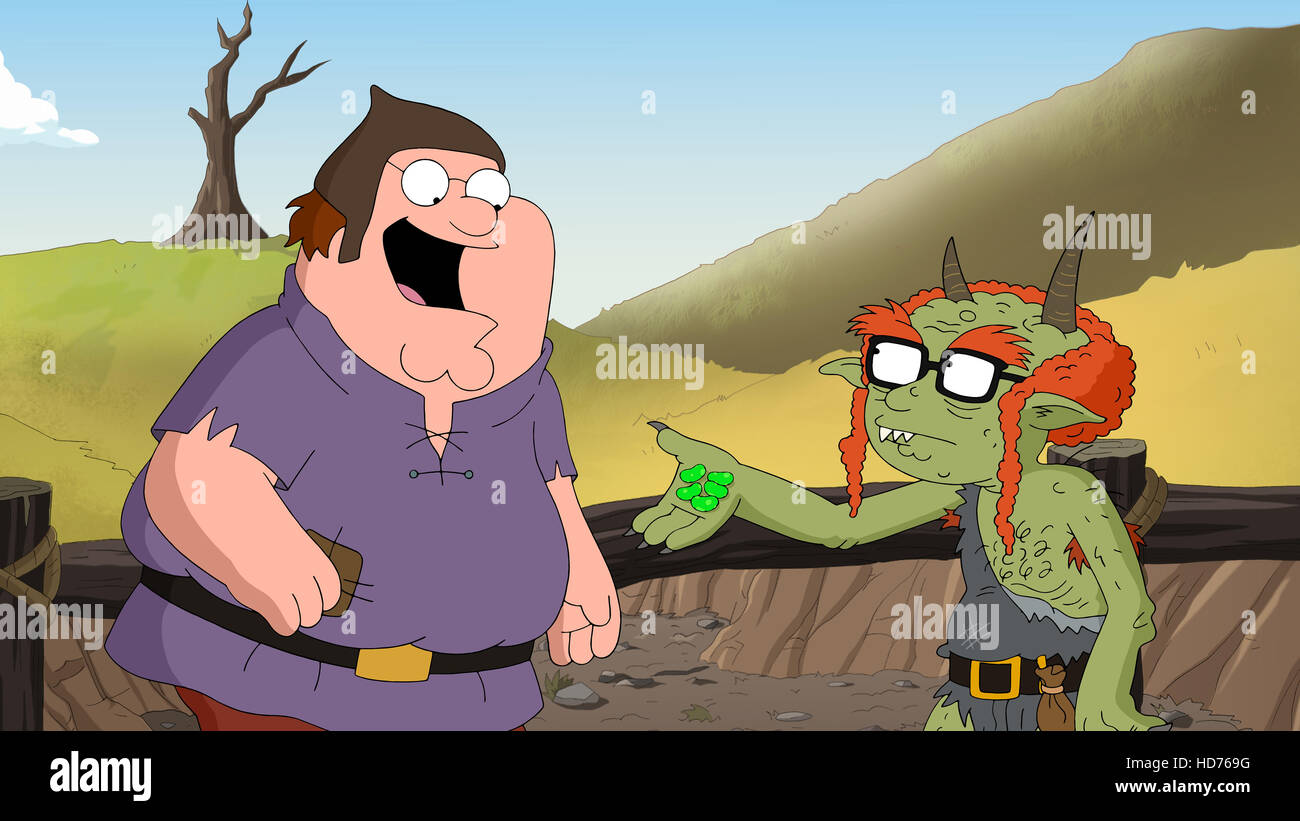 FAMILY GUY, Links: Peter Griffin Renacting "Jack and the Beanstalk" in ...