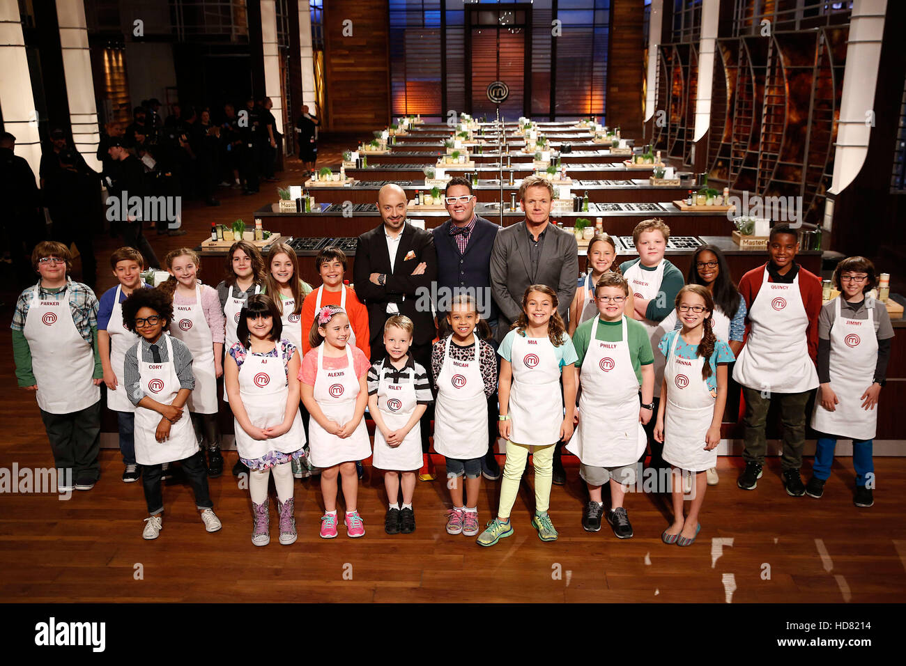 MASTERCHEF JUNIOR (aka JUNIOR MASTERCHEF) (zurück): Parker, Jack, Kayla ...