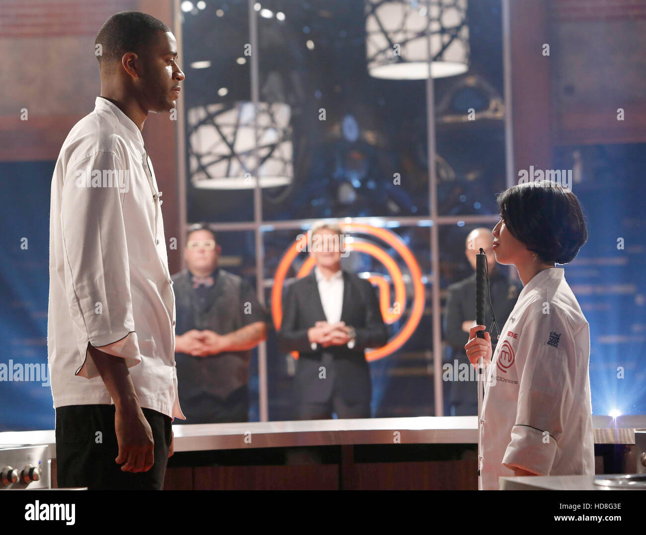 MASTERCHEF (aka MEISTERKOCH) (v.l.): Chef Teilnehmer Joshua Marks ...