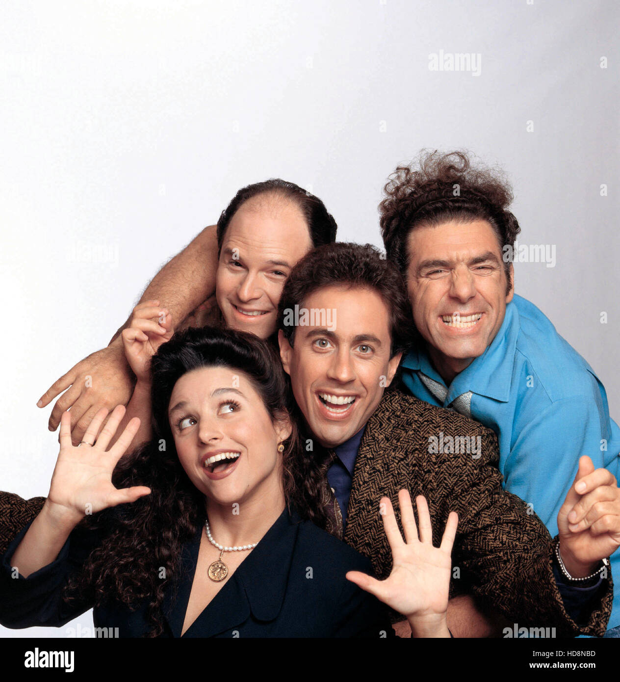 SEINFELD, Jason Alexander, Julia Louis-Dreyfus, Jerry Seinfeld, Michael ...