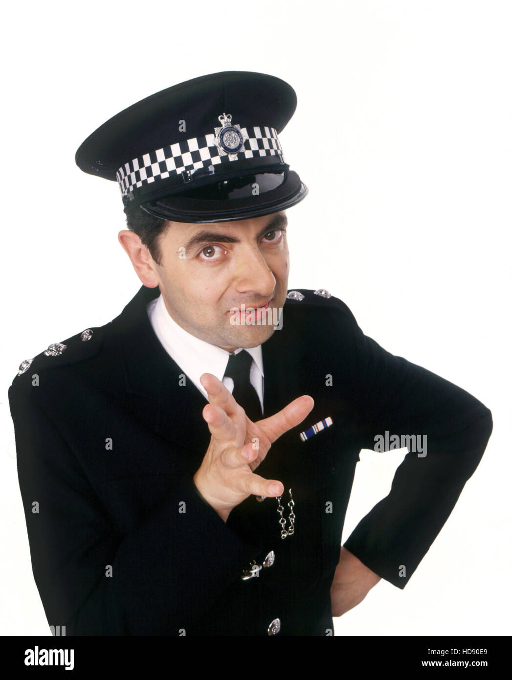 DIE dünne blaue Linie, Rowan Atkinson (Staffel 1, 1995). Foto: Sven ...