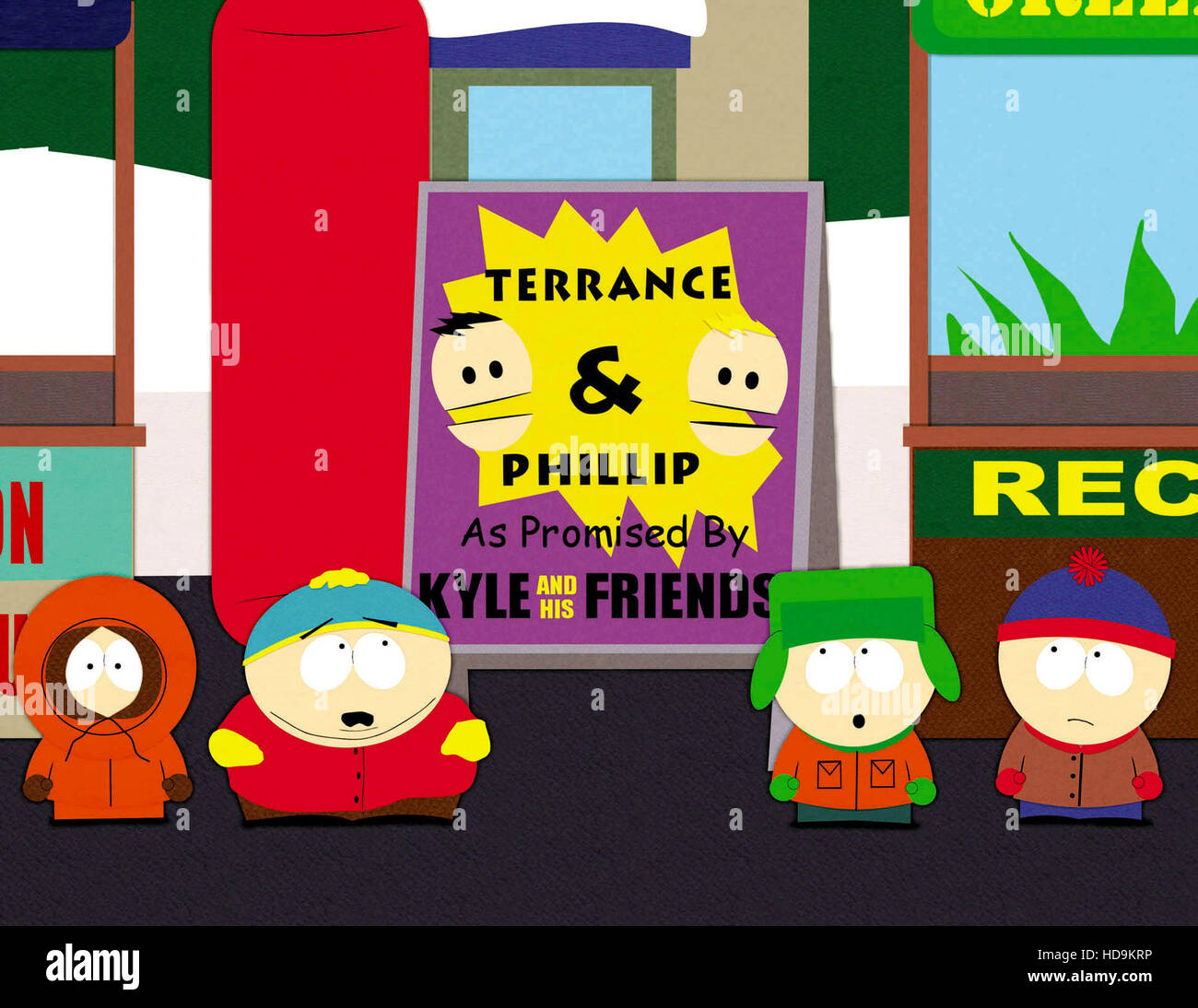 Kenny McKormick, Eric Cartman, Kyle Broflovski, SOUTH PARK, Stan Marsh ...