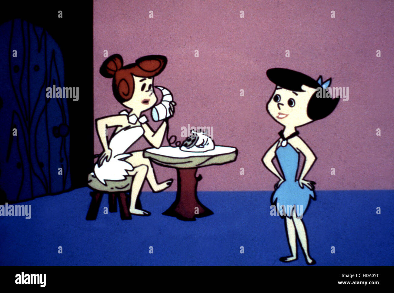 Familie Feuerstein, Wilma Flintstone, Betty Rubble, 1960-1966, Telefon ...