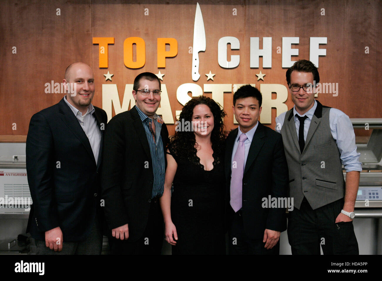 TOP CHEF MASTERS (v.l.): Hosea Rosenberg (Staffel 5 Gewinner), Harold ...