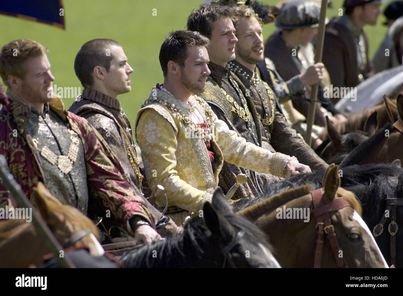 DIE TUDORS, Steven Waddington, Henry Cavill, Jonathan Rhys-Meyers ...