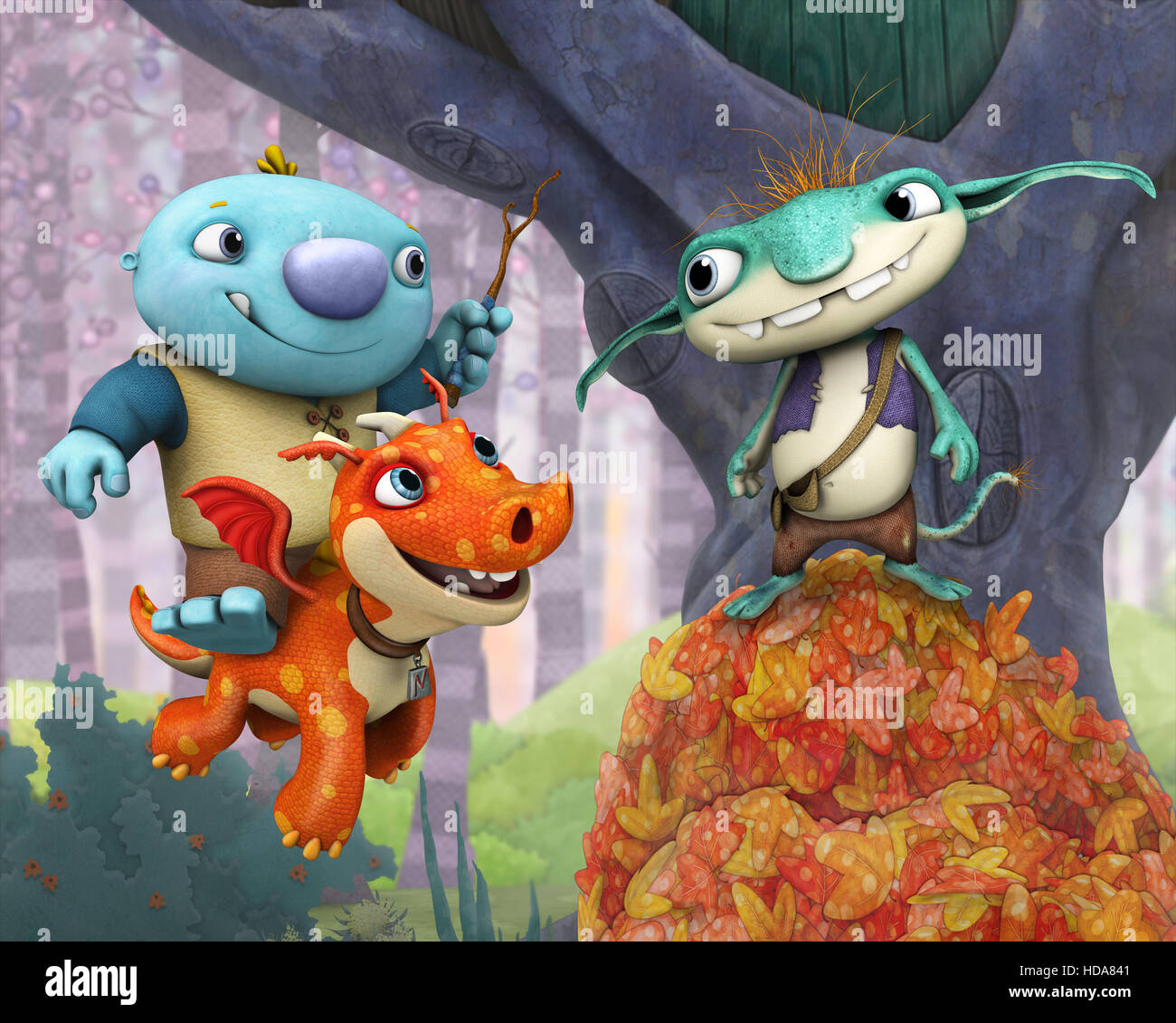 WALLYKAZAM!, l-r: Wally Trollman, Norville, Bobgoblin, (Staffel 1, 2014 ...