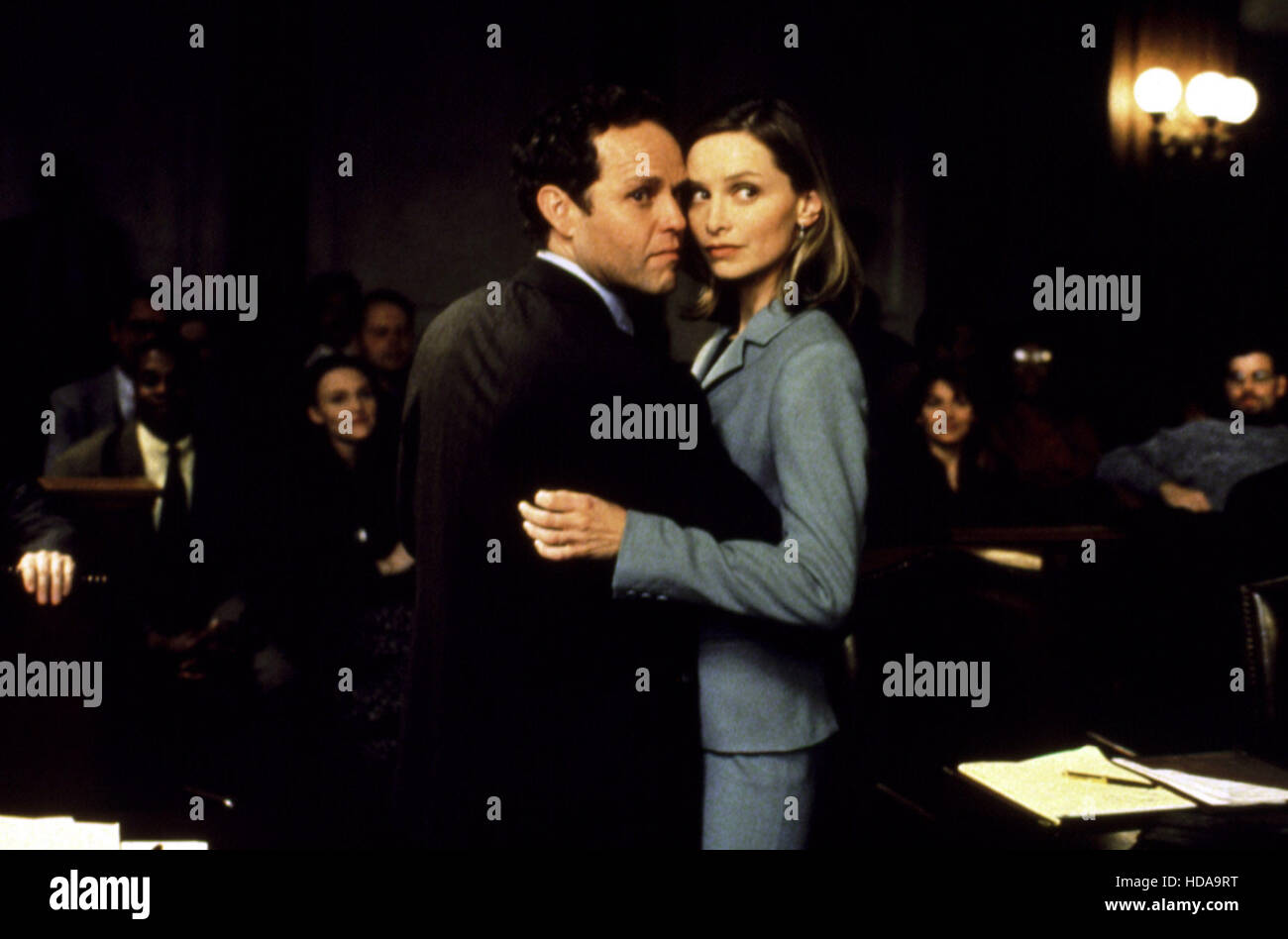 ALLY McBEAL, Peter MacNicol und Calista Flockhart, 1997-2002. TM und ...