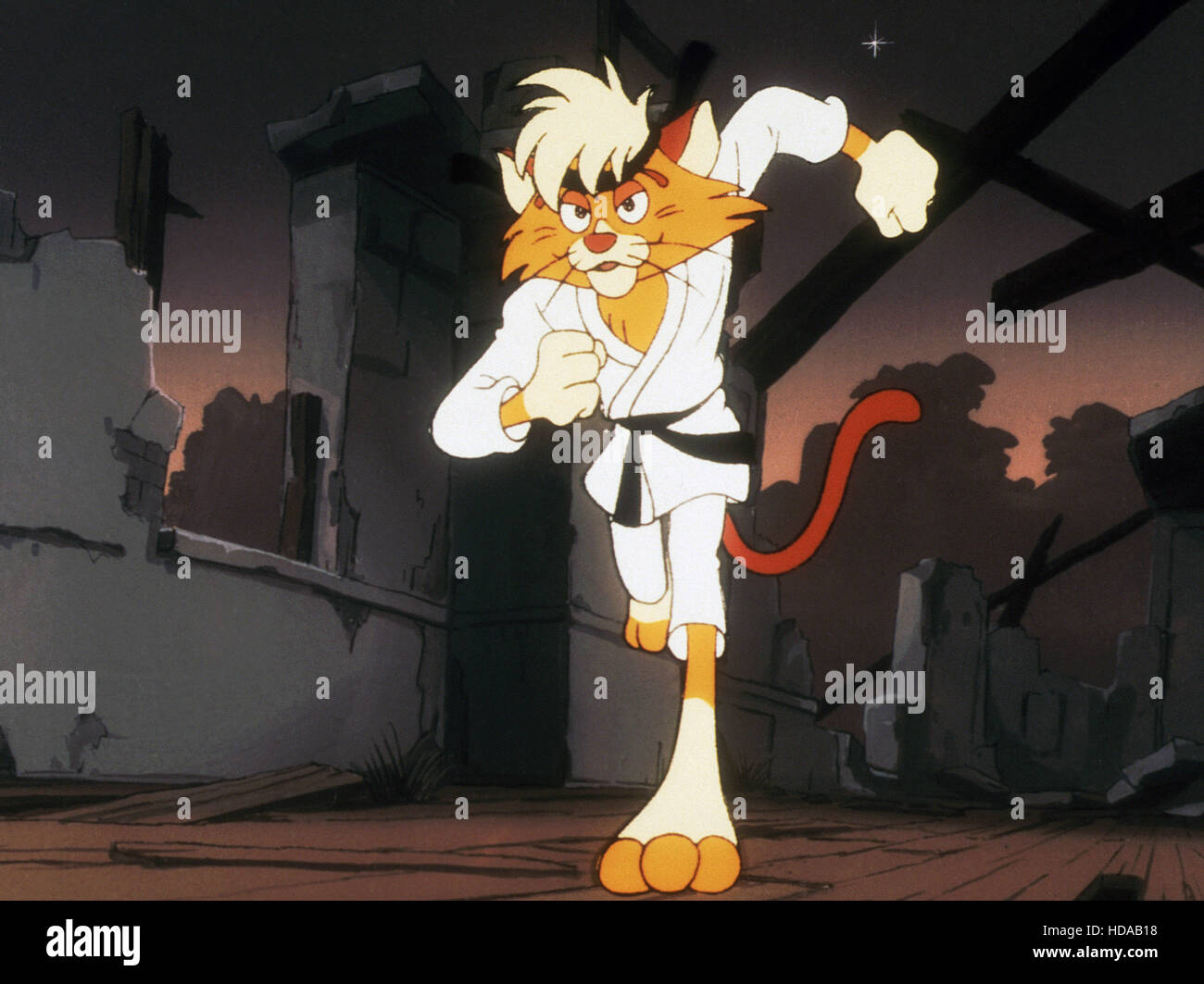 DER Comic-STRIP, Karate Kat 'Karate Kat', 1987 / 88. © Rankin/Bass Prod ...