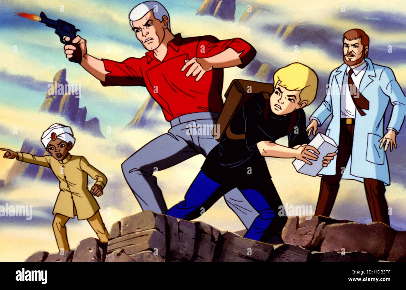 Jonnys Golden Quest Hadji Race Bannon Jonny Quest Dr Benton Quest