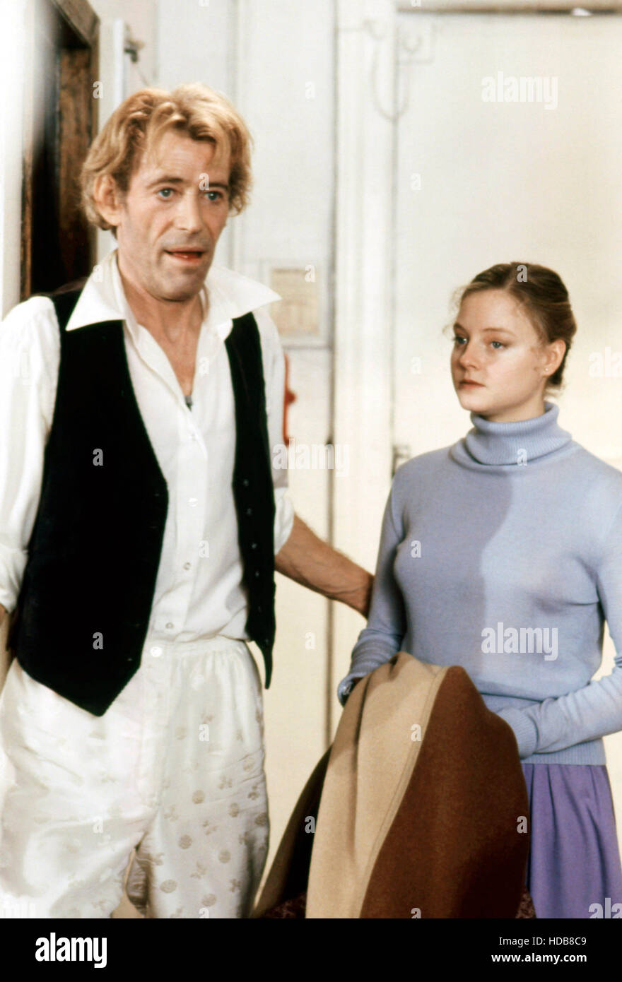 SVENGALI (v.l.n.r.): Peter O'Toole, Jodie Foster, 1983. © Robert Halmi ...