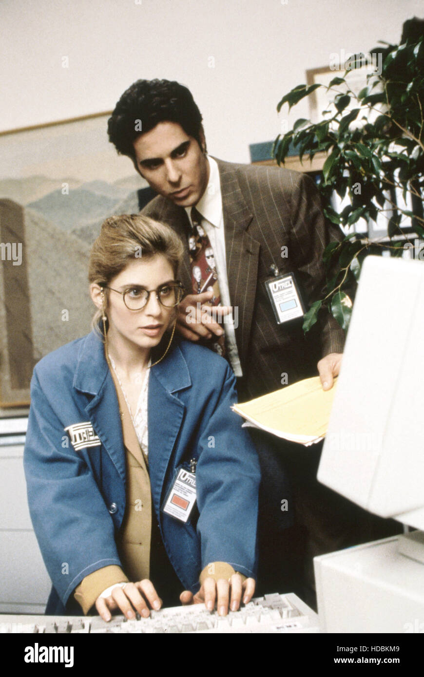 12:01, von links: Helen Slater, Jonathan Silverman, 1993, © New Line ...