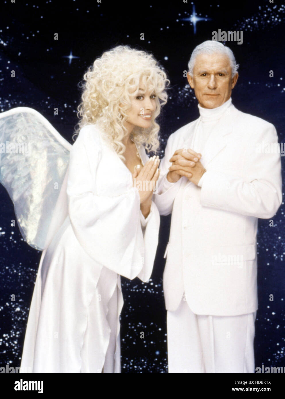 Unwahrscheinlich, dass Engel (v.l.): Dolly Parton, Roddy McDowall, 1996 ...