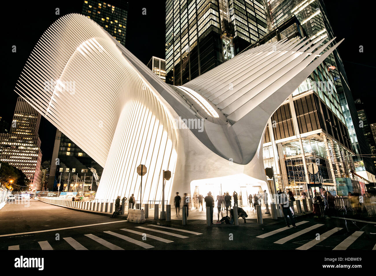 Oculus, u-Bahnstation, World Trade Center Transportation Hub, Architekt ...
