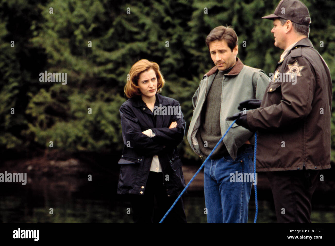 X-FILES, Gillian Anderson, David Duchovny, "Sumpf", Staffel 3, 1996, TM ...