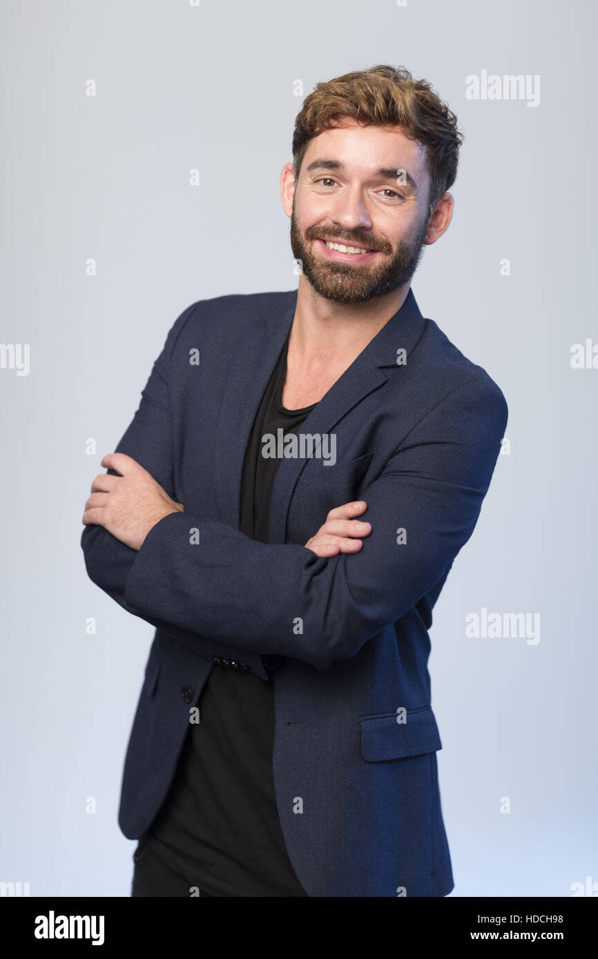 Daniel Kuebelboeck besucht im Hotel Atlantik mit der Photocall ...