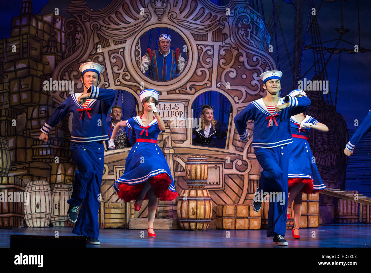 Generalprobe der Christmas Panto Dick Whittington New Wimbledon Theatre ...