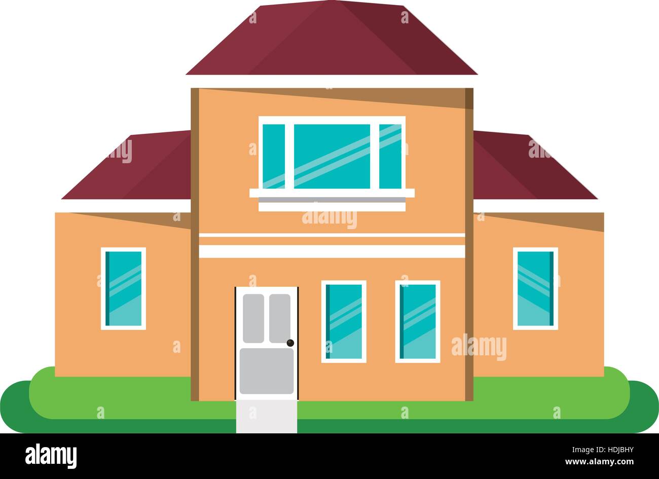 Cartoon House Stockfotos und -bilder Kaufen - Alamy