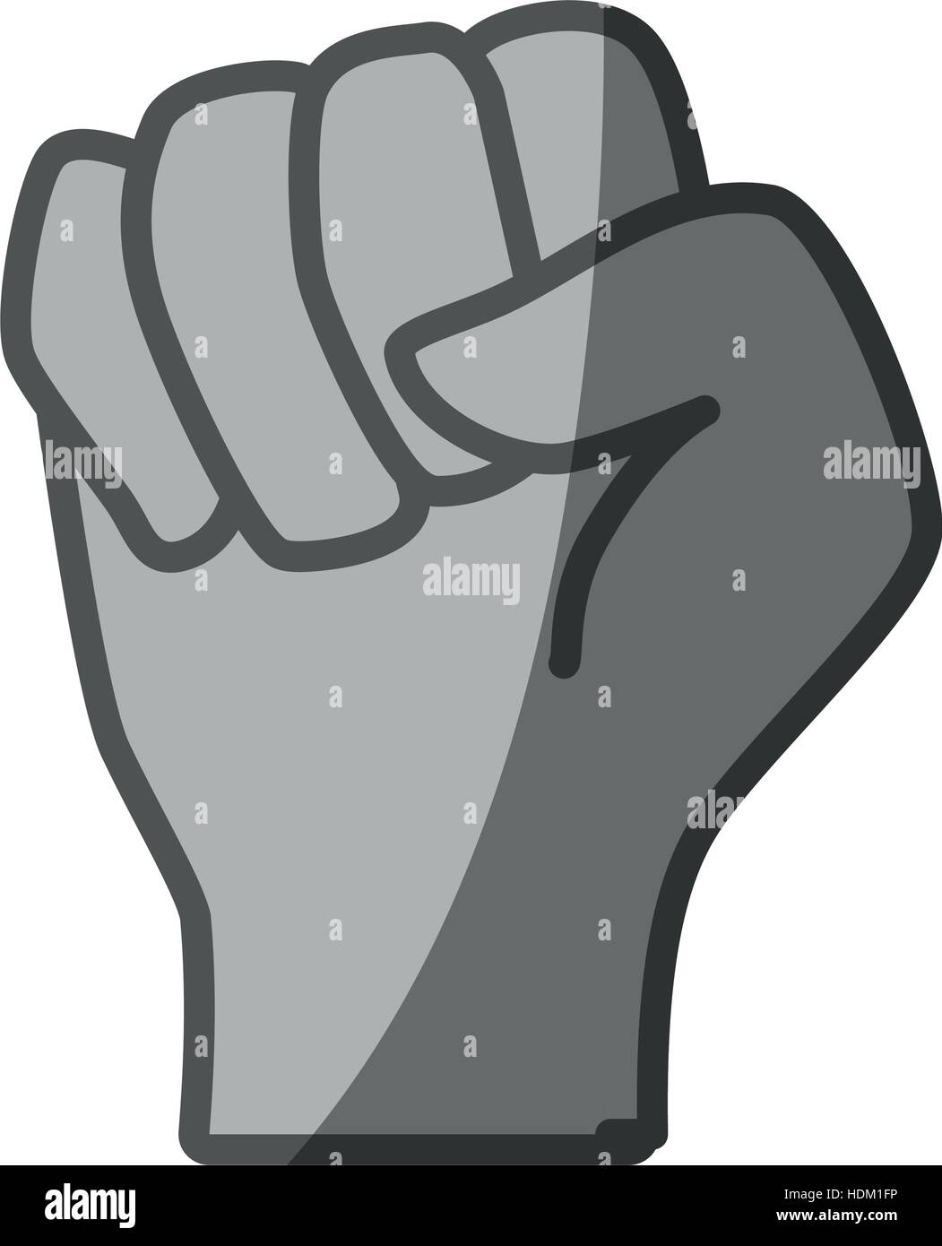 Hand menschlichen Faust Symbol Vektor-Illustration-design Stock ...