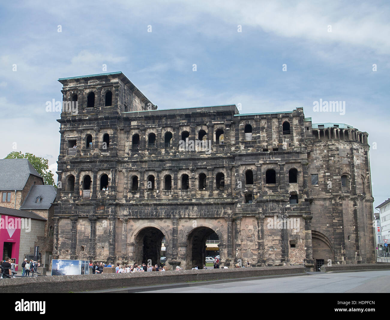 Porta Nigra, Trier, Deutschland Stockfotografie - Alamy