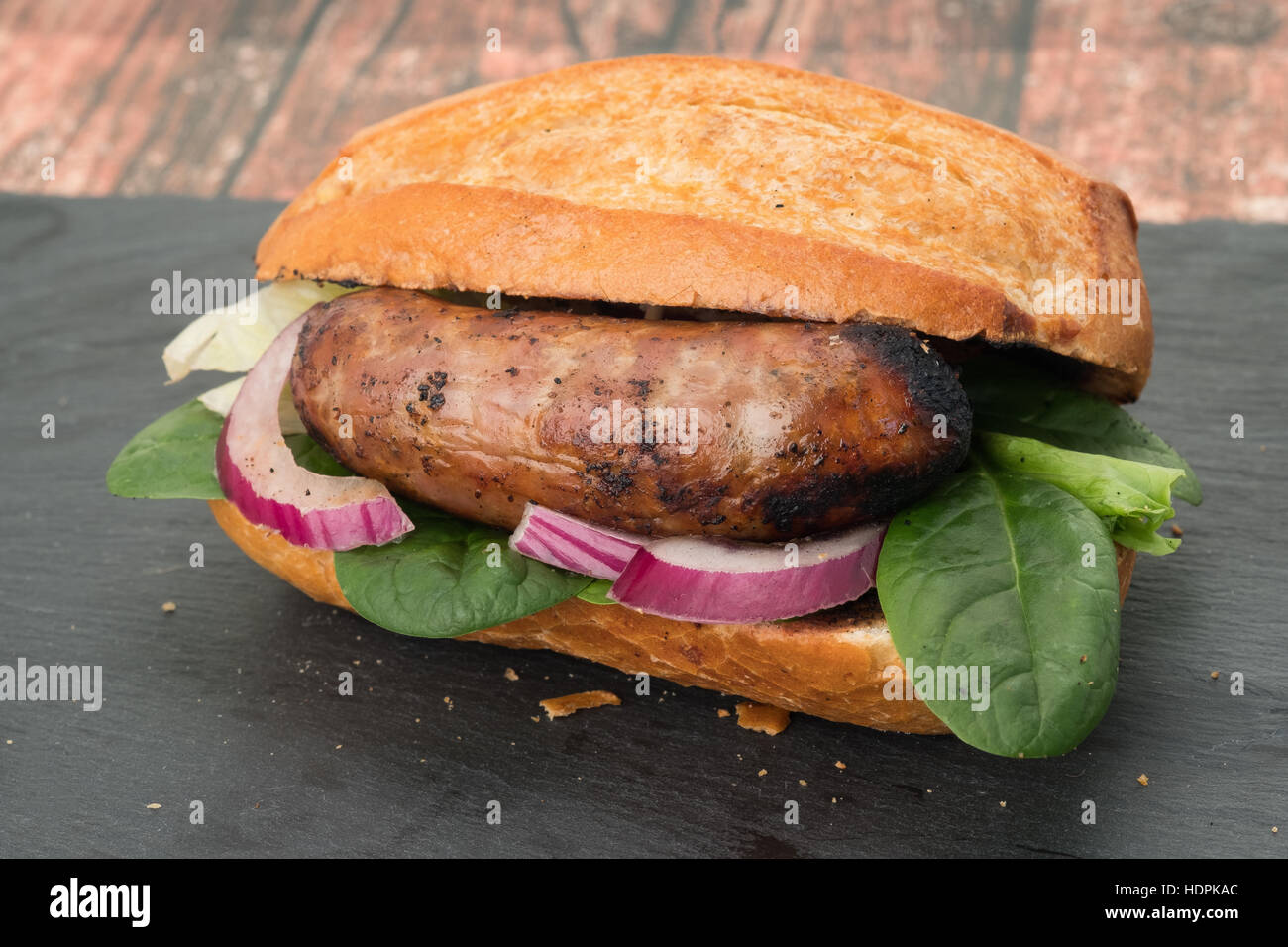 Schweinefleisch wurst sandwich -Fotos und -Bildmaterial in hoher ...