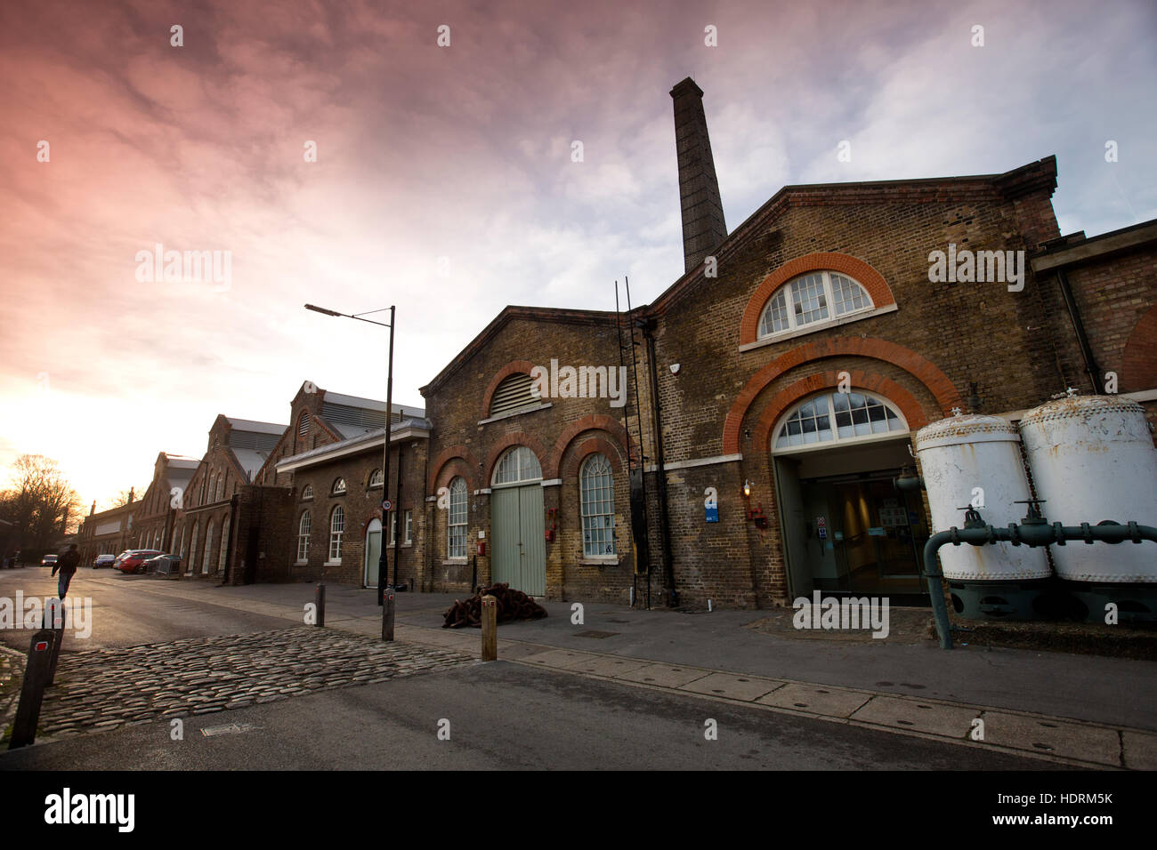 Chatham Historic Dockyard, maritime Museum auf dem Gelände des ...