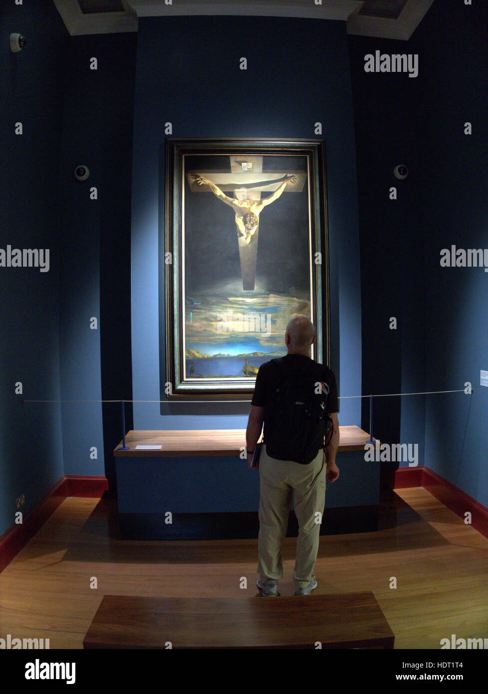 Christ of st john of the cross by dali -Fotos und -Bildmaterial in hoher Auflösung – Alamy