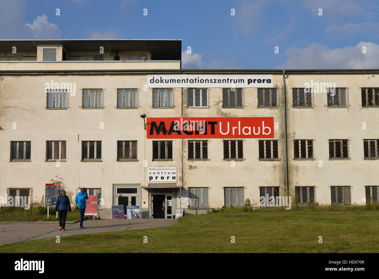 Dokumentationszentrum, KdF-Seebad Prora, Binz, Rügen, Mecklenburg ...