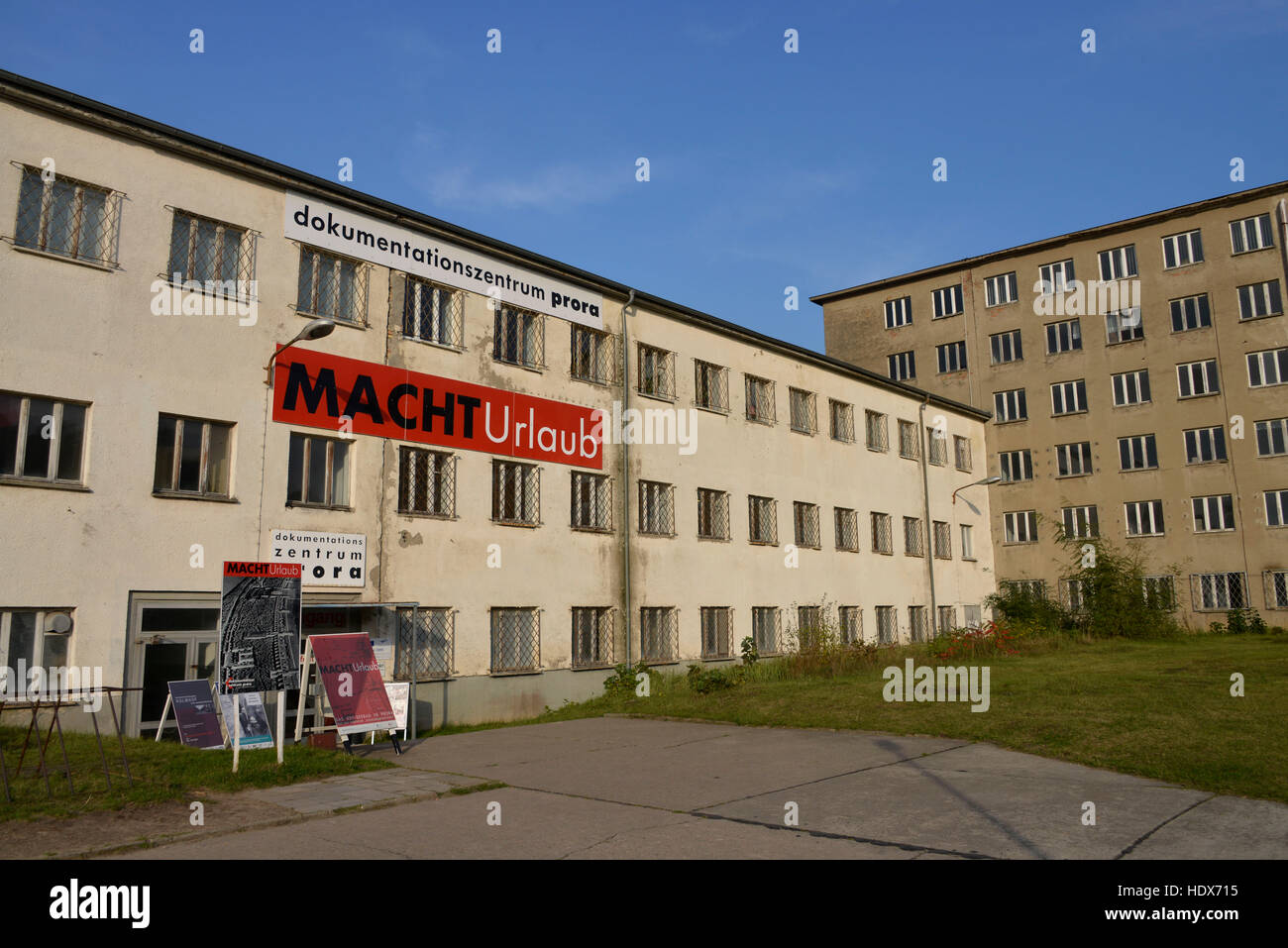 Dokumentationszentrum, KdF-Seebad Prora, Binz, Rügen, Mecklenburg ...