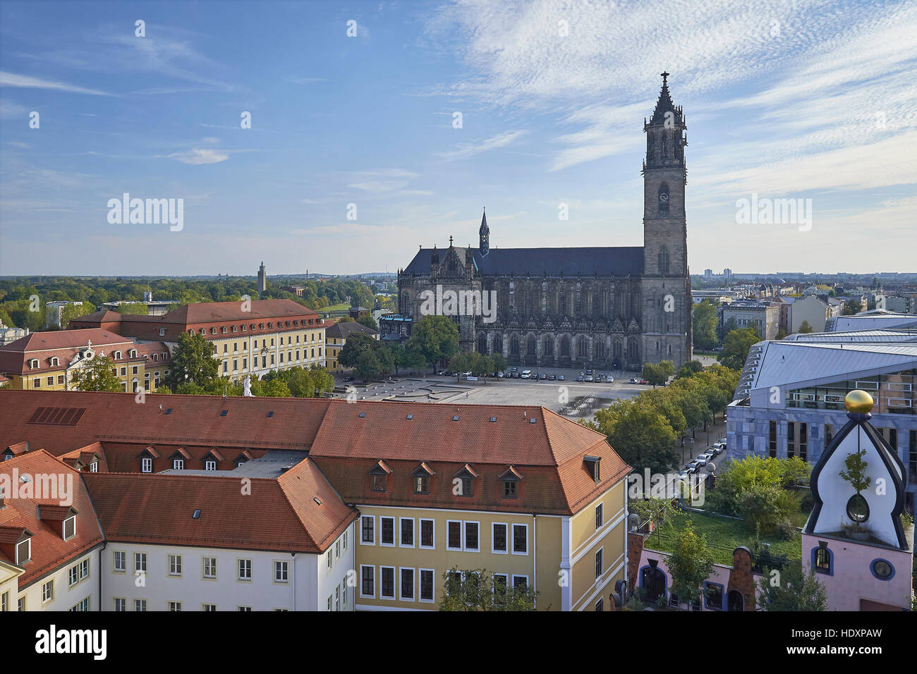 Green Citadel Magdeburg Stockfotos und -bilder Kaufen - Alamy