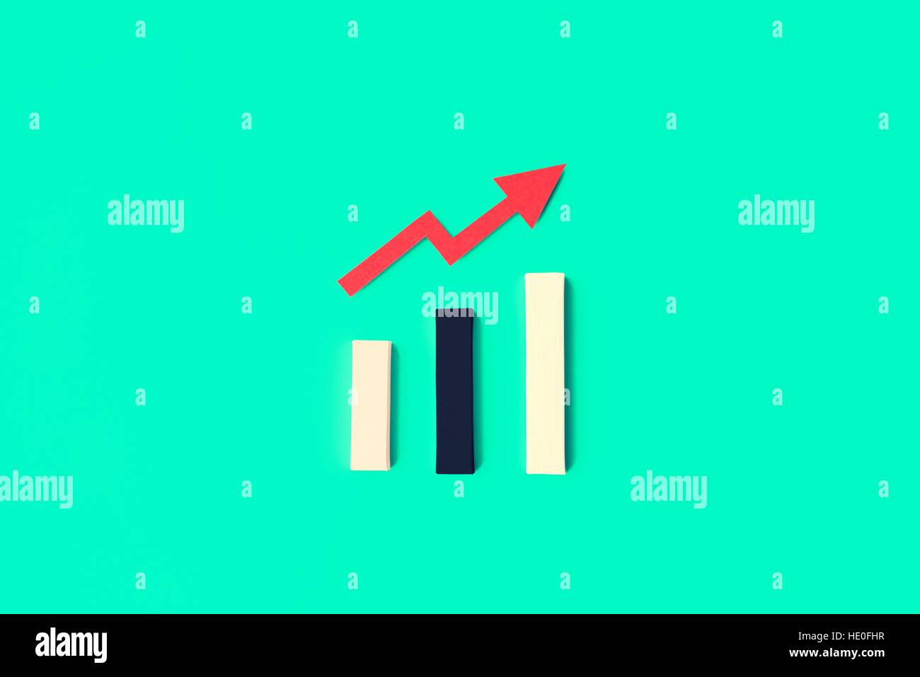 Statistik-Analyse-Diagramm Informationen Strategiekonzept ...