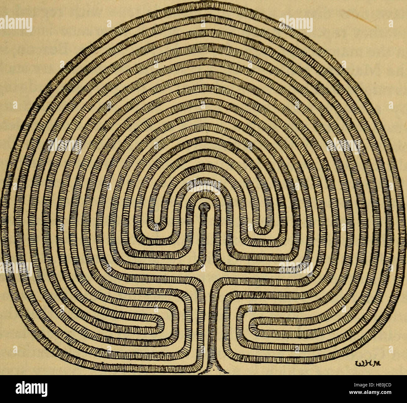 Labyrinthe und Labyrinthe; eine allgemeine Darstellung der Geschichte ...