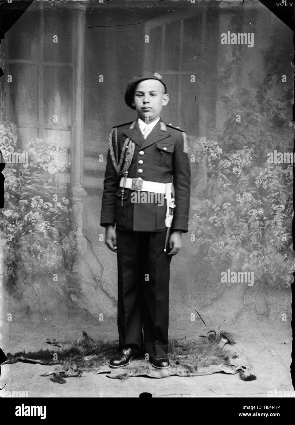 Militärgymnasium, Uniform der 1930er Jahre, Teil der Nicolae Filipescu ...