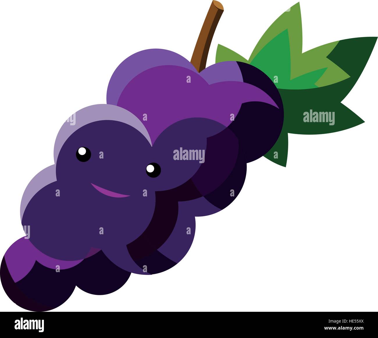 Weintrauben Cartoon Stockfotos und -bilder Kaufen - Alamy