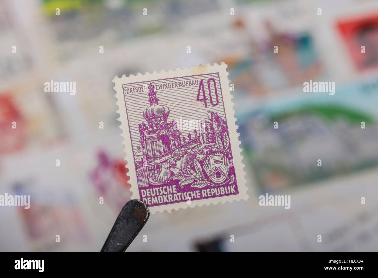 Postage stamp deutsche post ddr -Fotos und -Bildmaterial in hoher ...