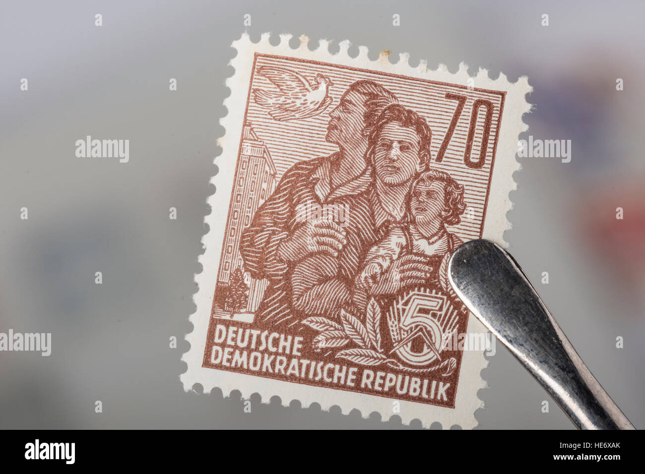 Postage Stamp Deutsche Post Ddr Stockfotos und -bilder Kaufen - Alamy