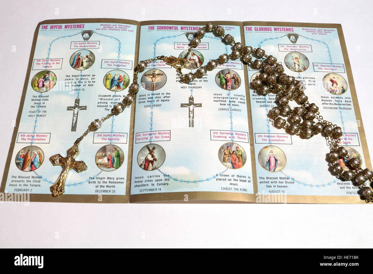 Rosenkranz geheimnisse -Fotos und -Bildmaterial in hoher Auflösung – Alamy