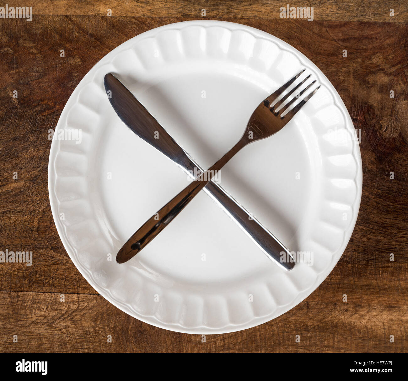 Messer gabel teller -Fotos und -Bildmaterial in hoher Auflösung – Alamy