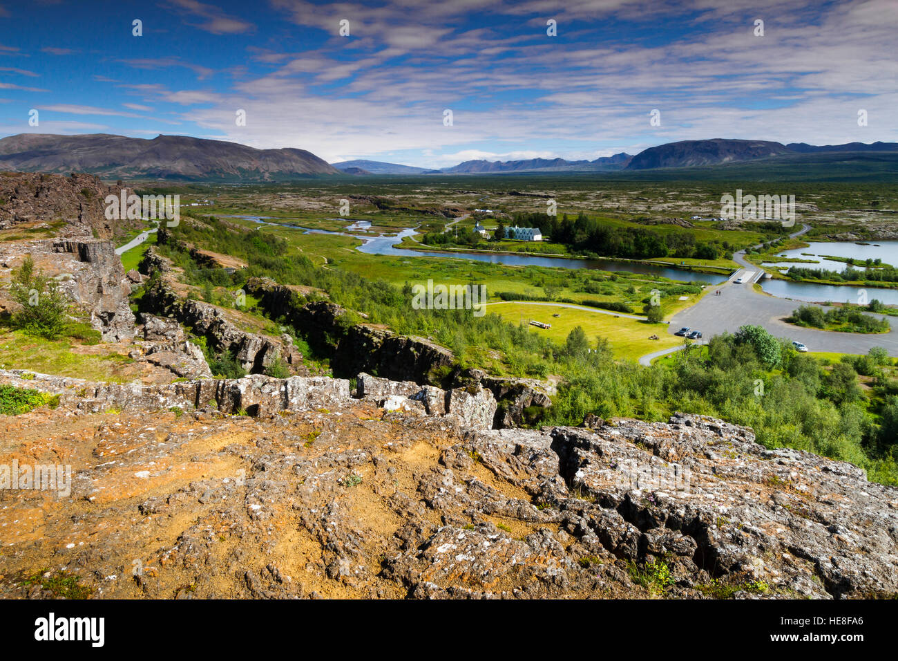 Island rift valley -Fotos und -Bildmaterial in hoher Auflösung – Alamy