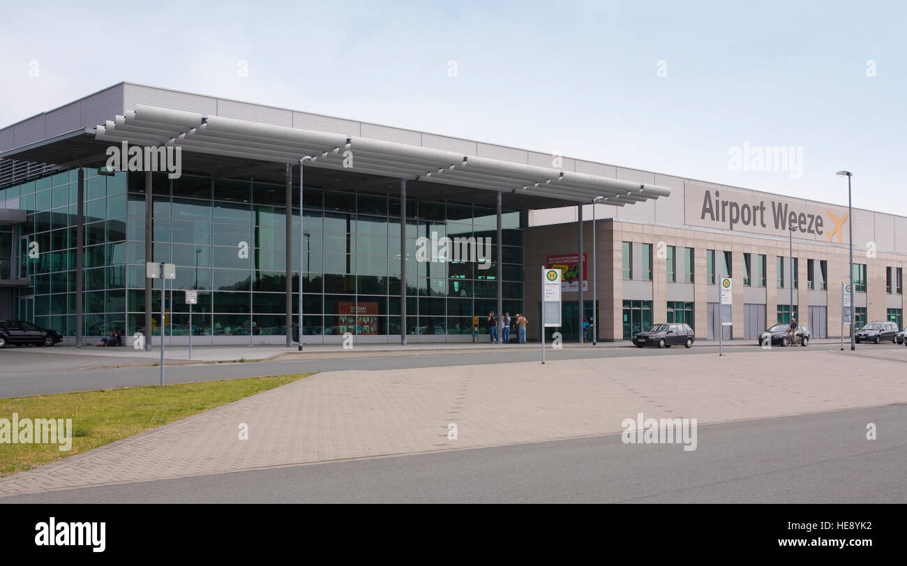 Europa, Deutschland, Nordrhein-Westfalen, Niederrhein, Flughafen Weeze ...