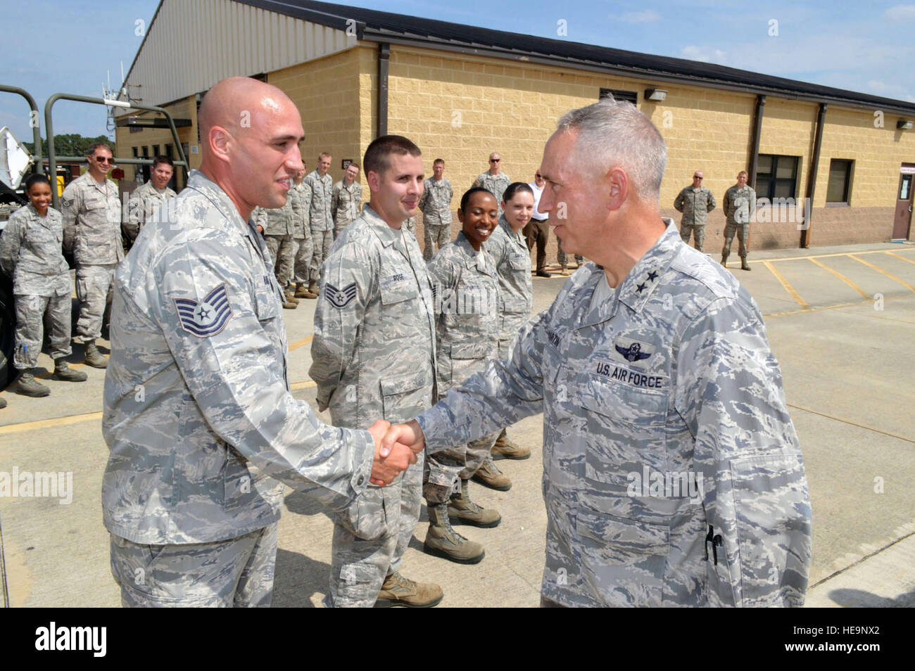 Generalmajor Rick Martin, Kommandant der US Air Force Expeditionary ...