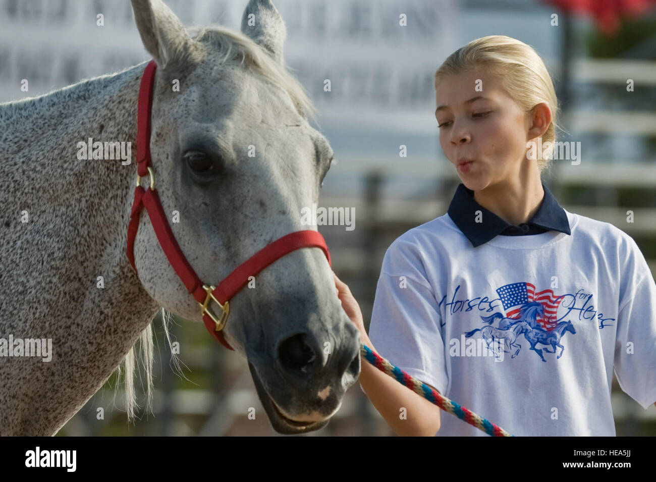 Haley Garland, Tochter von US Air Force Colonel Robert Garland, USAF ...