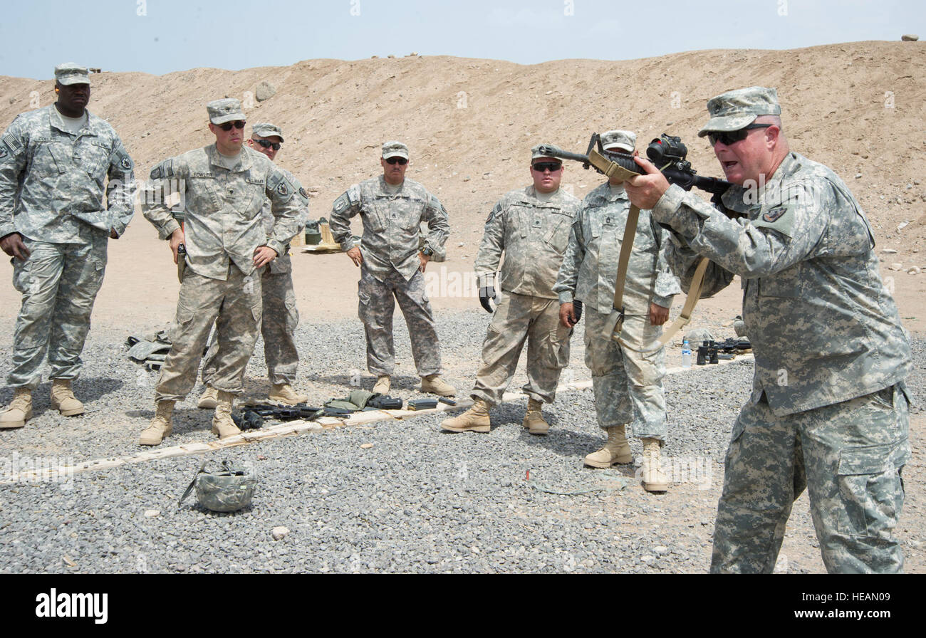 US Armee Sgt. 1. Klasse Loren Ledlow, Task Force Raptor, 3. Staffel 124 ...