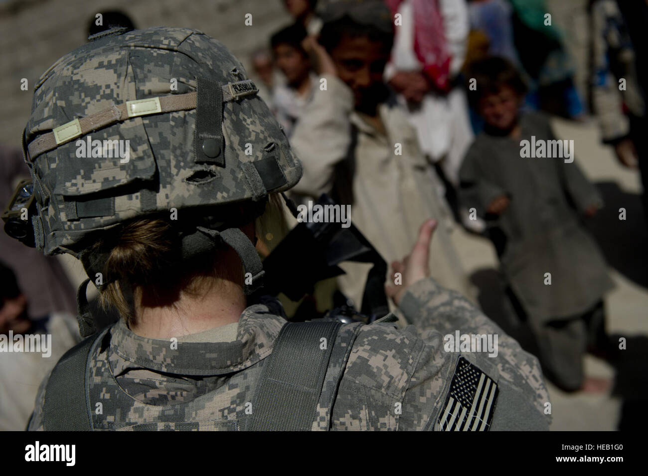 Air Force Captain Dawn Russell, provinzielle Rekonstruktion-Mannschaft ...
