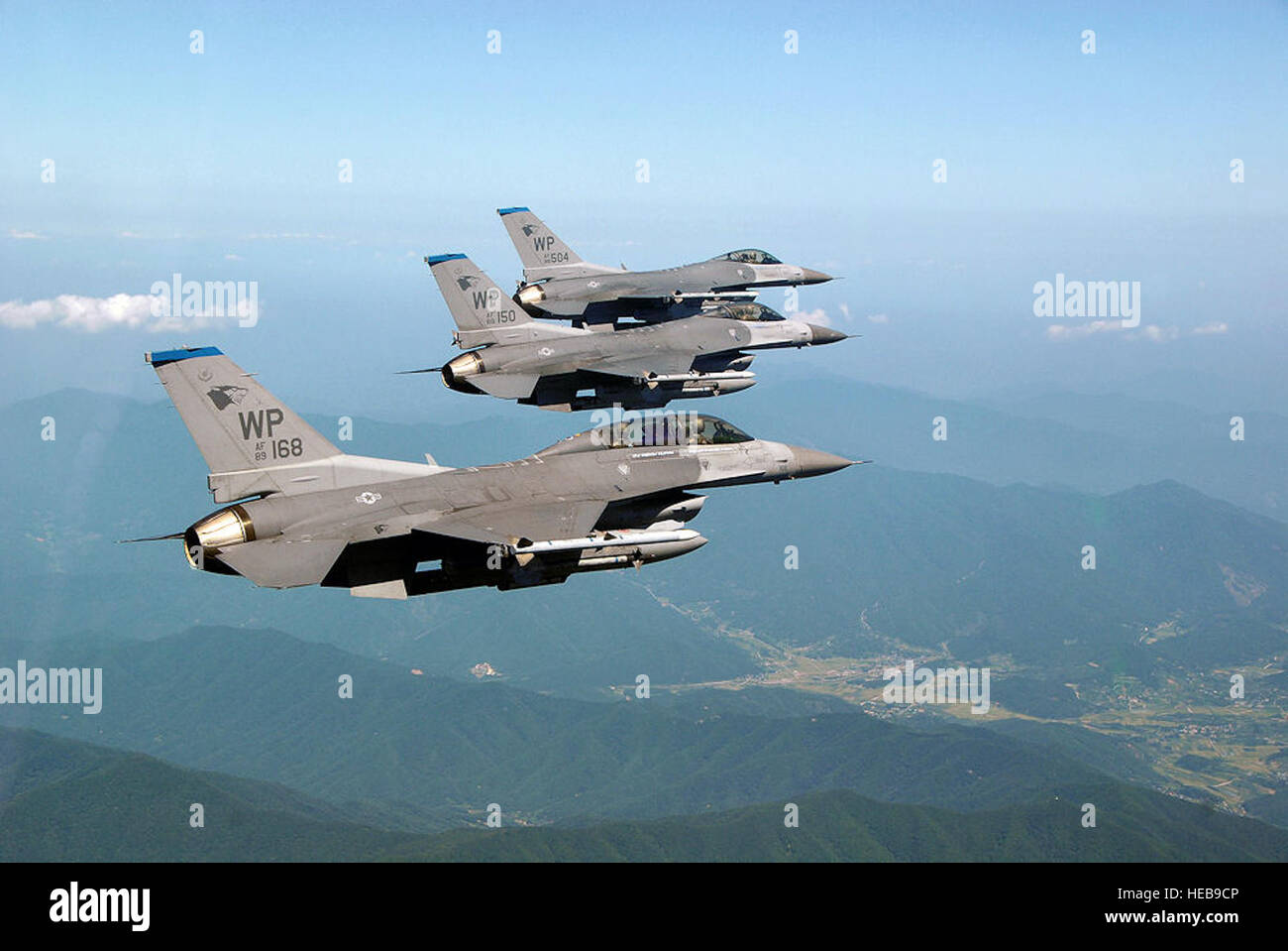 Republik der Korea Luftwaffe Generalleutnant Cho gewann Kun, Kommandeur ...