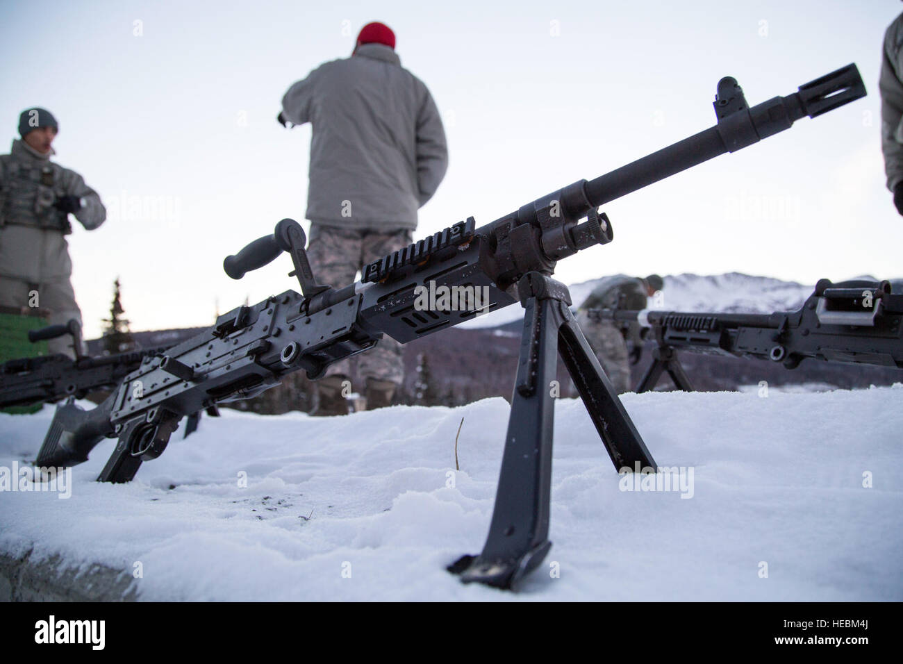 M240b machine gun -Fotos und -Bildmaterial in hoher Auflösung – Alamy