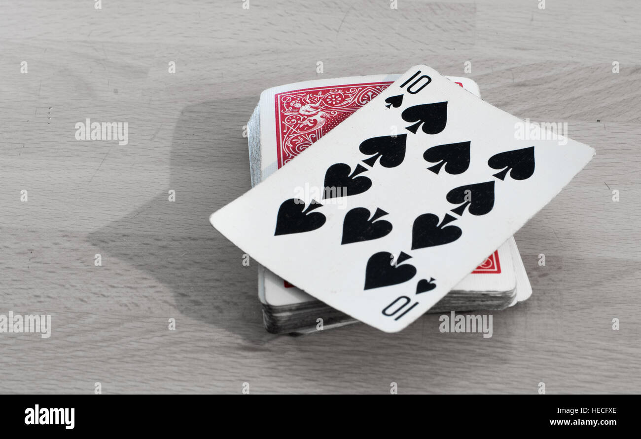 Alte illustration von spielkarten -Fotos und -Bildmaterial in hoher ...