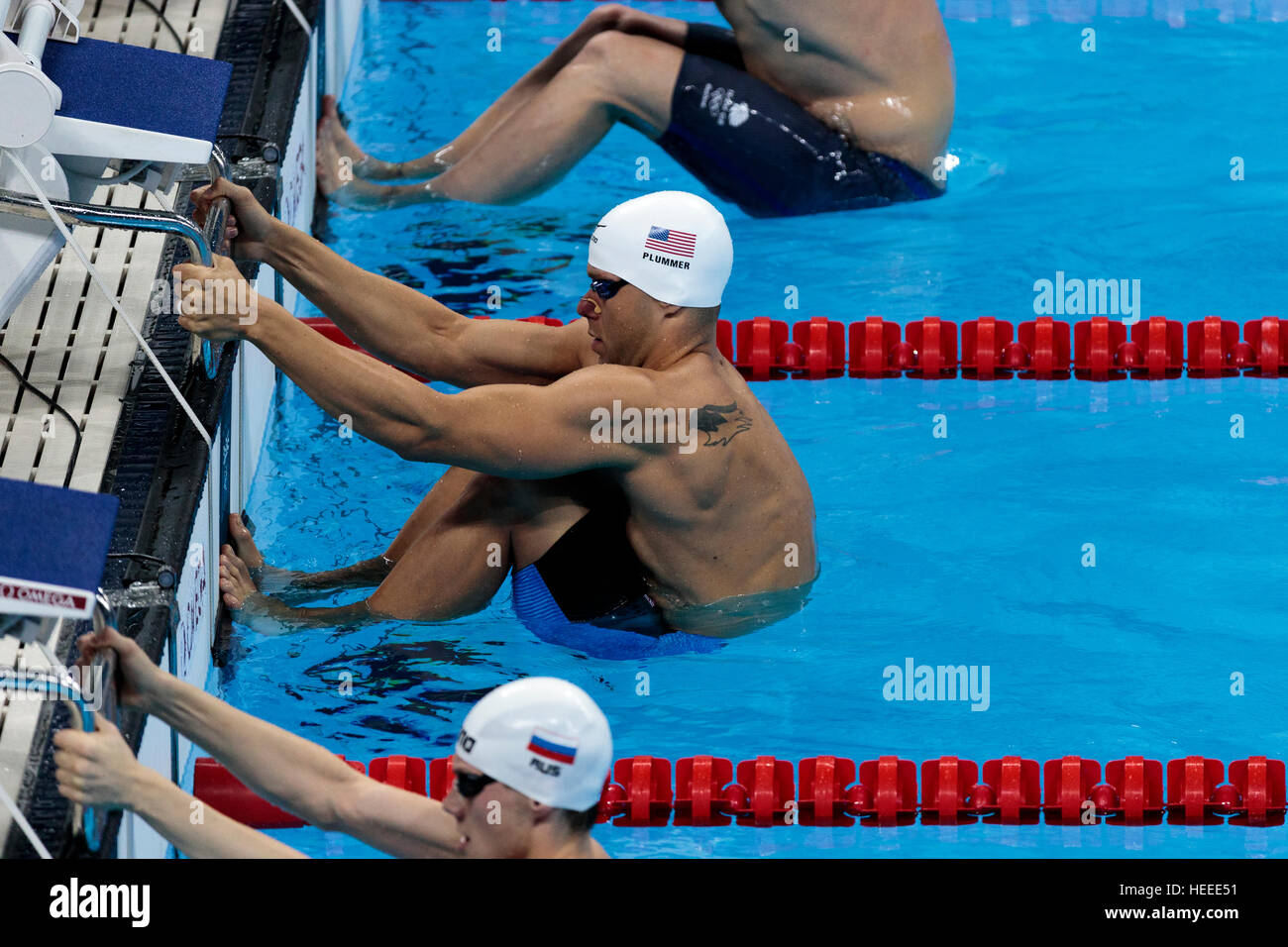 Sport swimming backstroke start -Fotos und -Bildmaterial in hoher ...