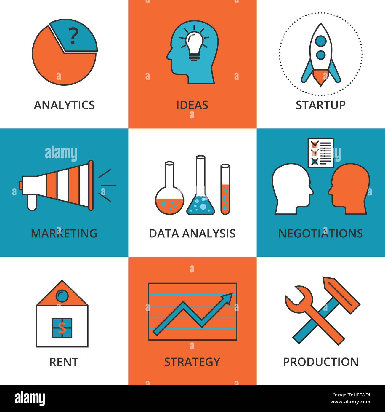 Site development Stock-Vektorgrafiken kaufen - Alamy